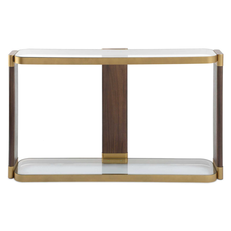 Uttermost Ryles Glass Console Table | Perigold